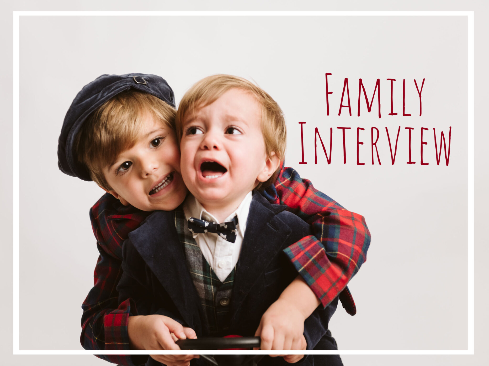 Family Holiday Interview | PIttsburgh Child Photographer