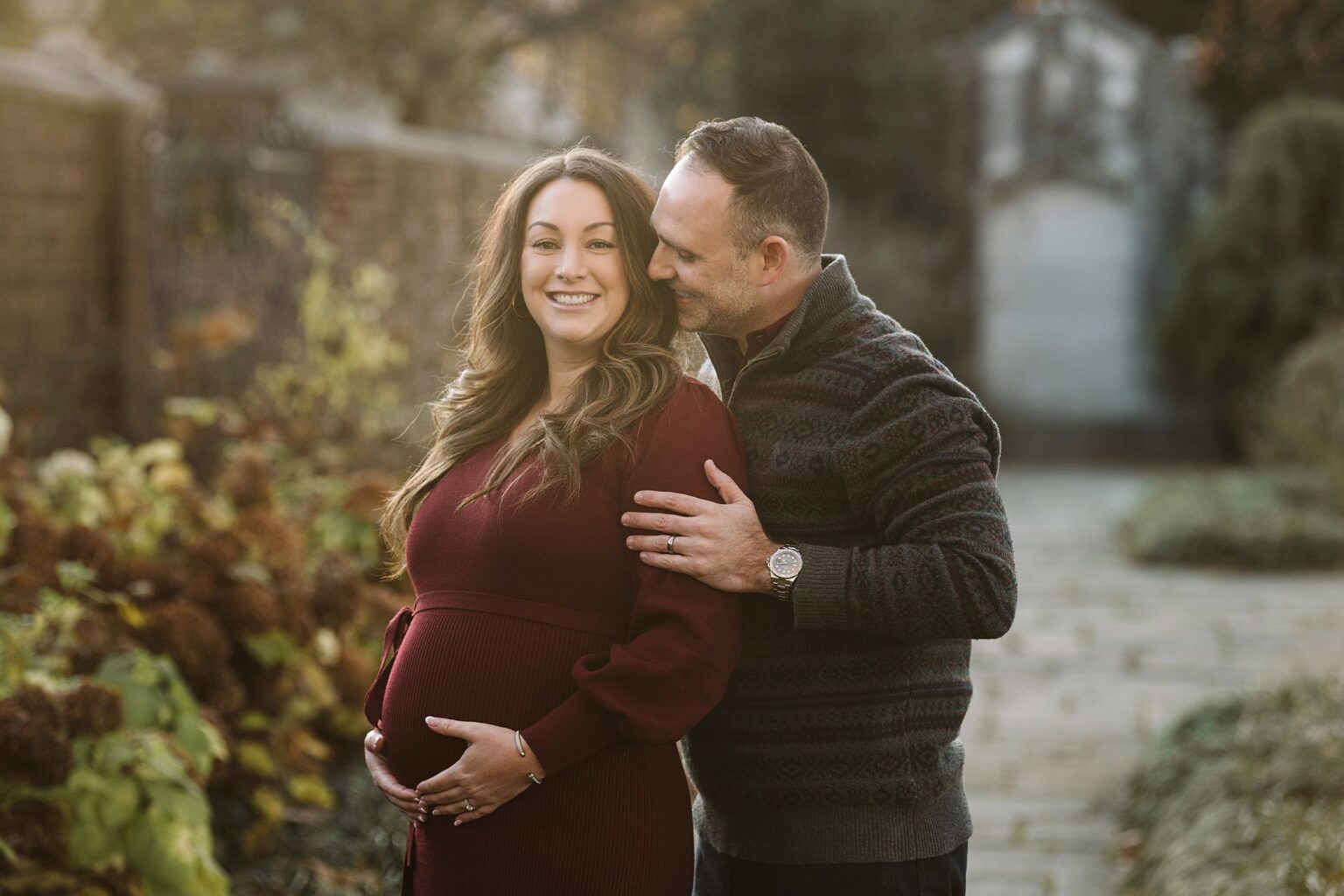 Maternity Portraits: Capturing the Glow at Mellon Park