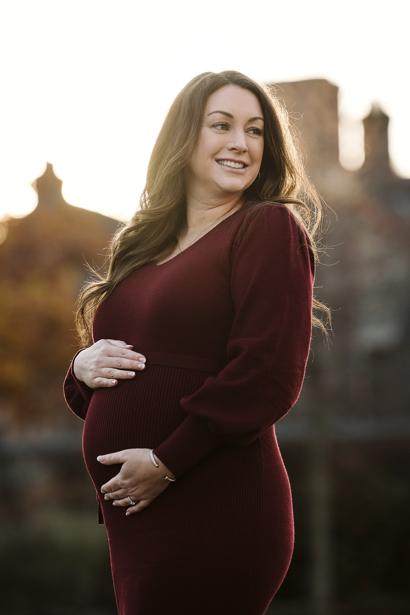 Maternity Portraits: Capturing the Glow at Mellon Park
